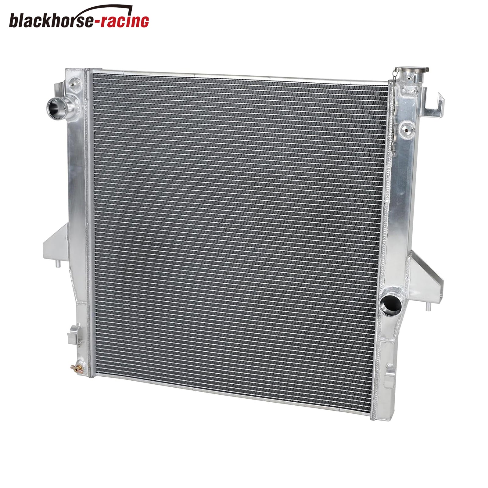 2 Row Aluminum Radiator Compatible with 2003-2009 D-odge Ram 2500 3500 ...