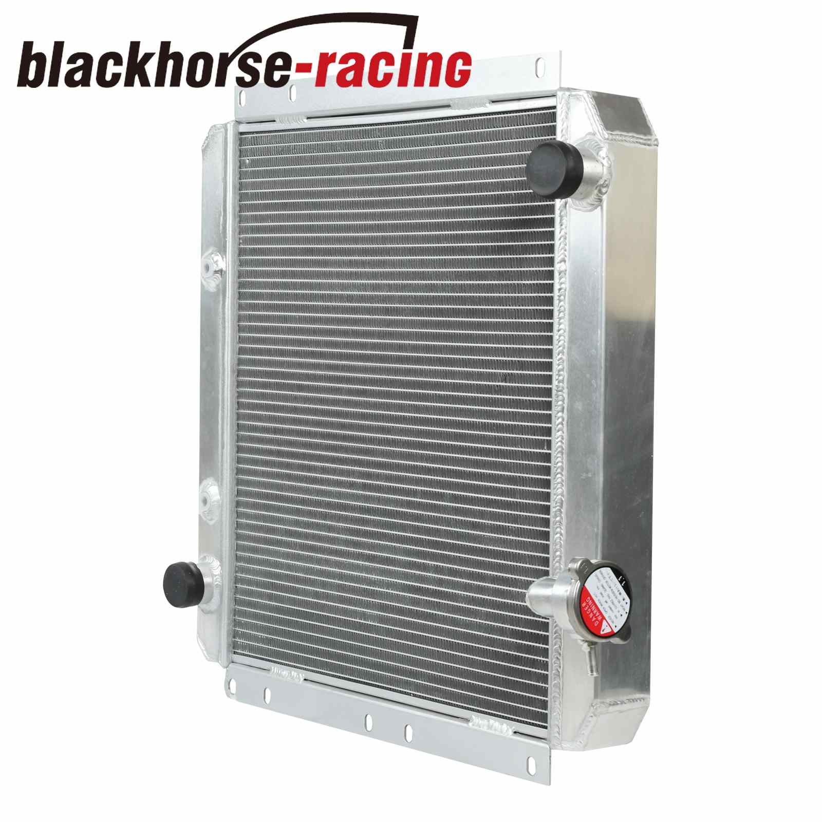 For 1958-1984 Toyota Land Cruiser FJ40 FJ45 3 Row Radiator+ 2X 10" Sli ...