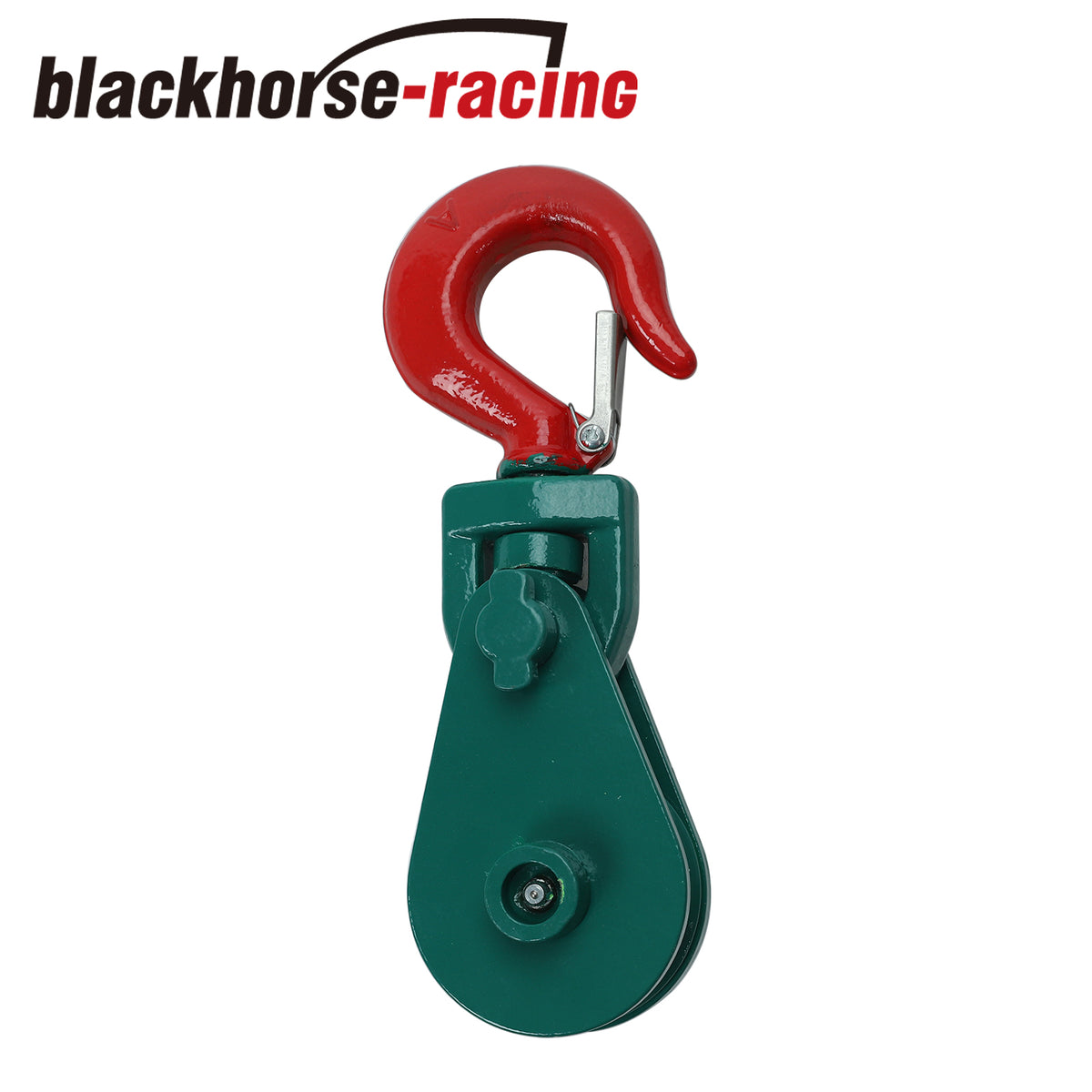 Snatch Block w/ Hook 2 Ton 3" Sheave 3/8" Wire Rope Wreckers Tow Axle ...