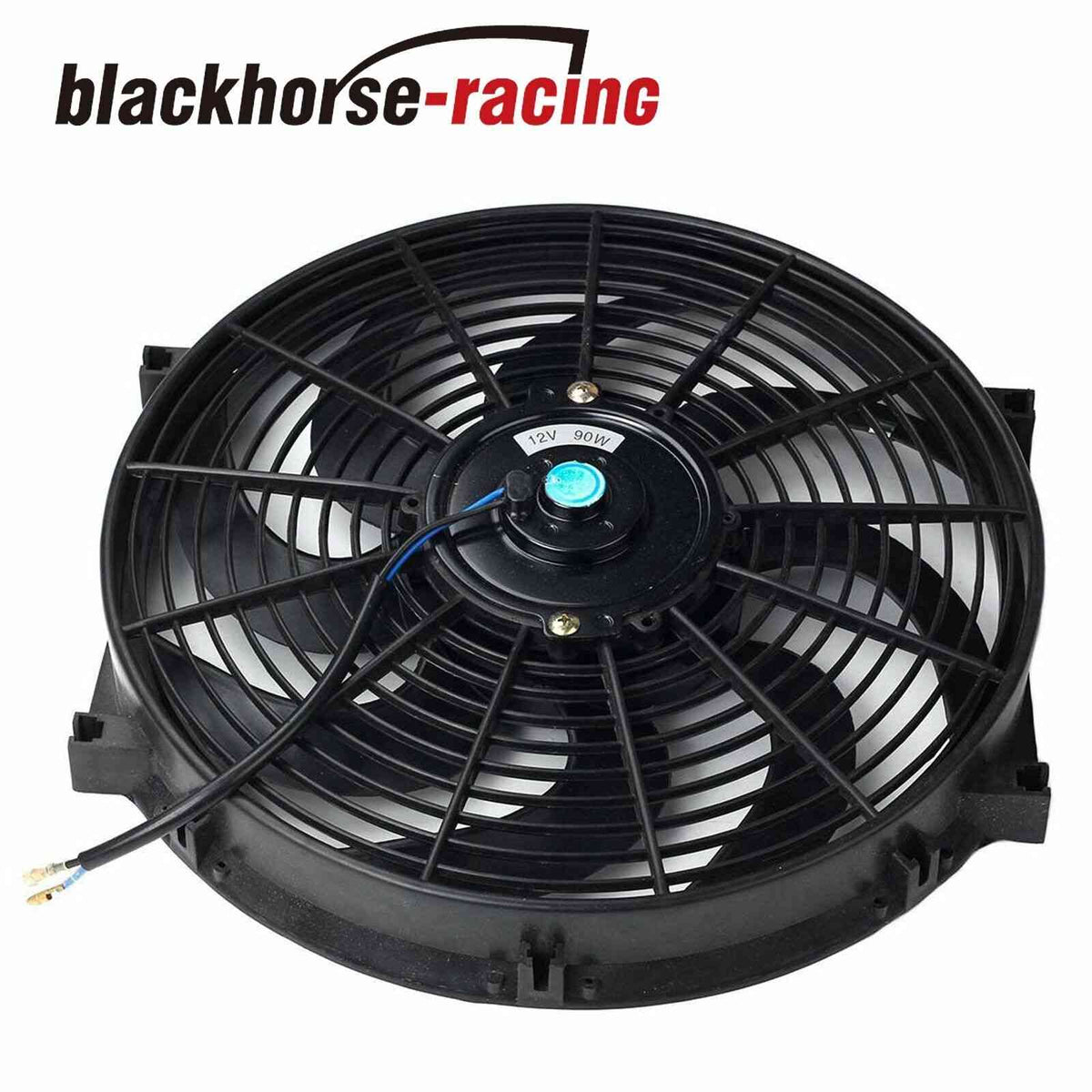 Adjustable Thermostat Fan Switch Kit 14" Electric Radiator Fan Kit With ...
