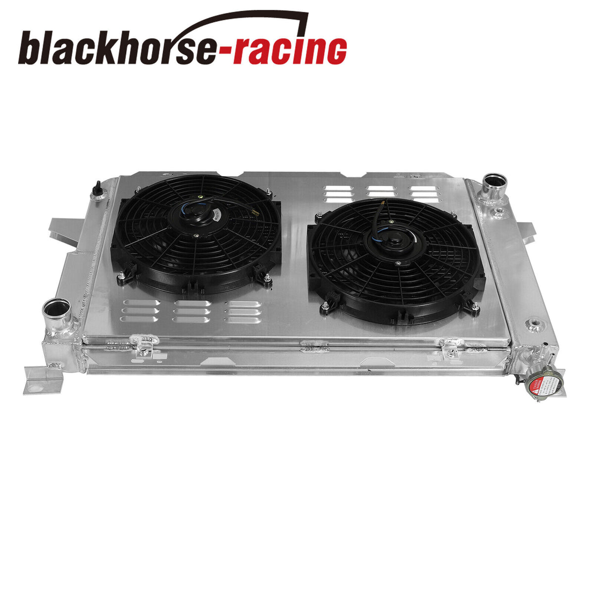 3Row Racing Radiator Shroud Fan Relay For 1983-97 Ford F150/250/350 Br ...